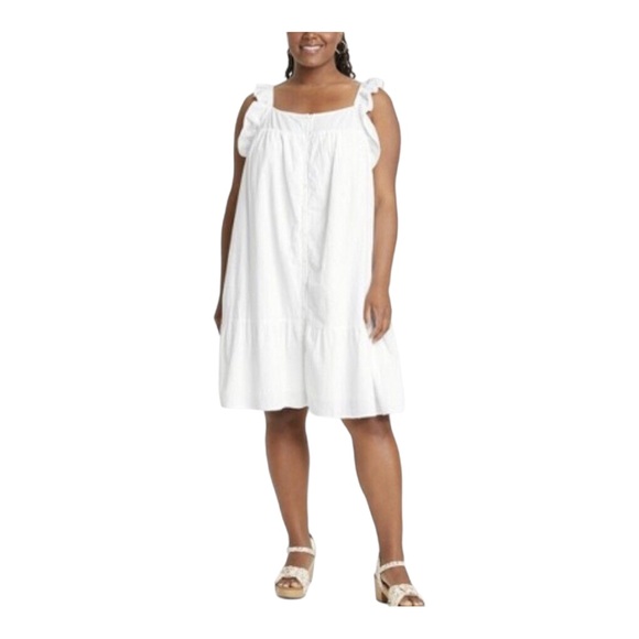 Universal Thread | Dresses | Universal Thread Cottagecore Dress White ...